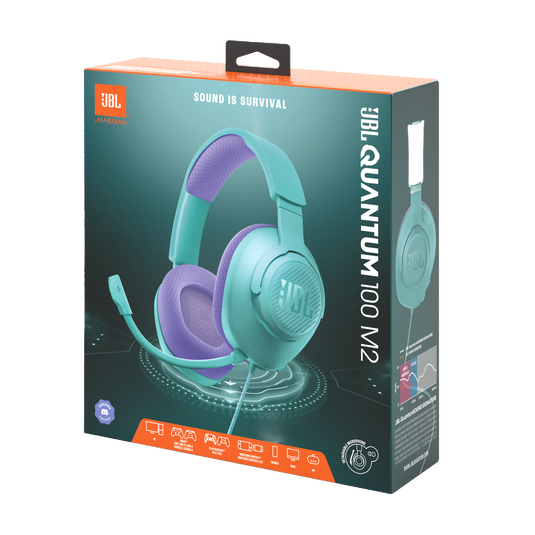JBL Quantum 100M2 | Headset Gamer com Microfone
